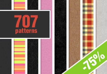 Photoshop Patterns Bundle: 707 Patterns for only $17 - InkyDeals