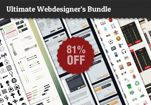 Ultimate Web Designer's Bundle with tons of premium items - InkyDeals