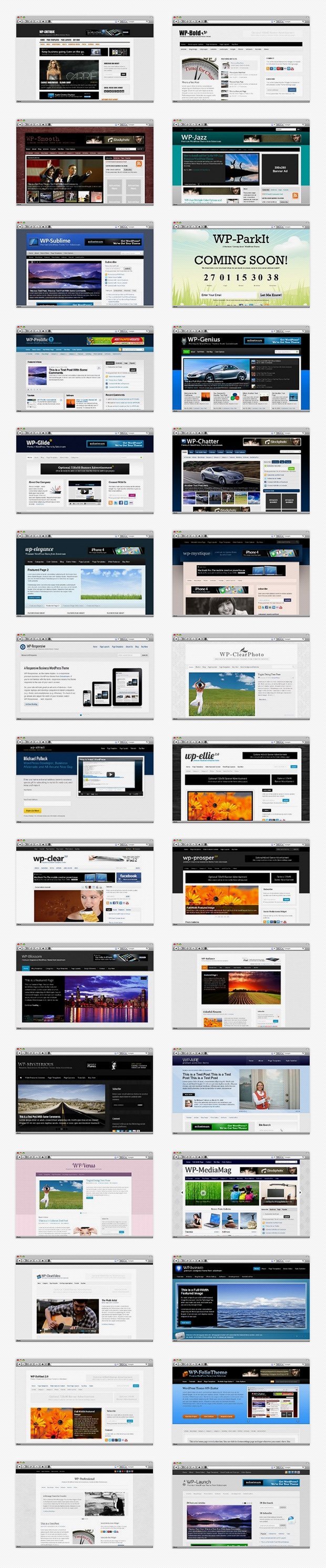 Premium themes: 30 Premium Wordpress themes | InkyDeals