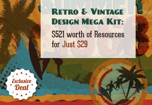 Top-Notch Vintage Design Kit - Extended License