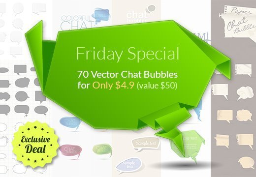 Vector Chat Bubbles in 5 Different Styles | InkyDeals