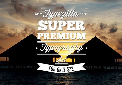 Super Premium Typography Set for Only $32 - InkyDeals Buy Now!