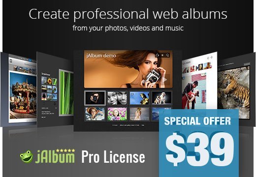 jAlbum: A Simple & Powerful Web Album Creator | InkyDeals