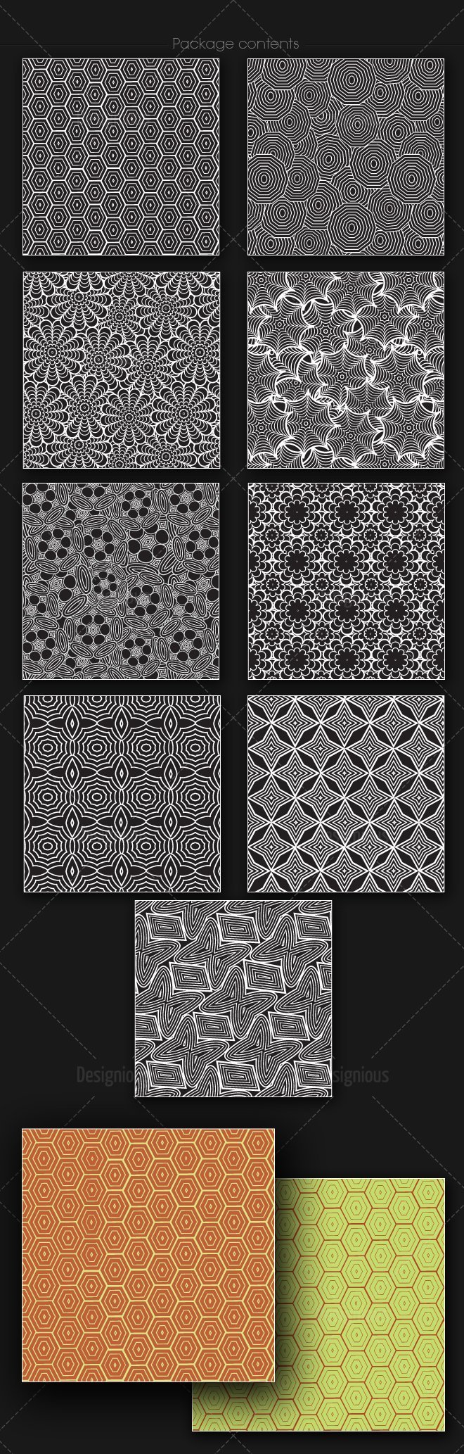 Awesome vector patterns: Best for your design look