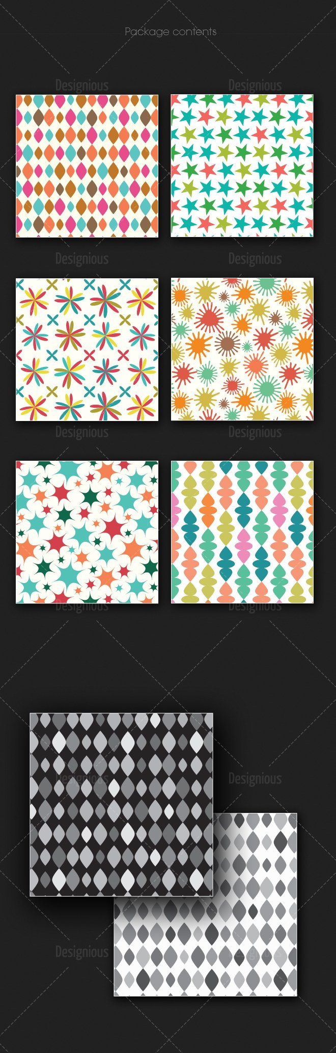 Awesome vector patterns: Best for your design look