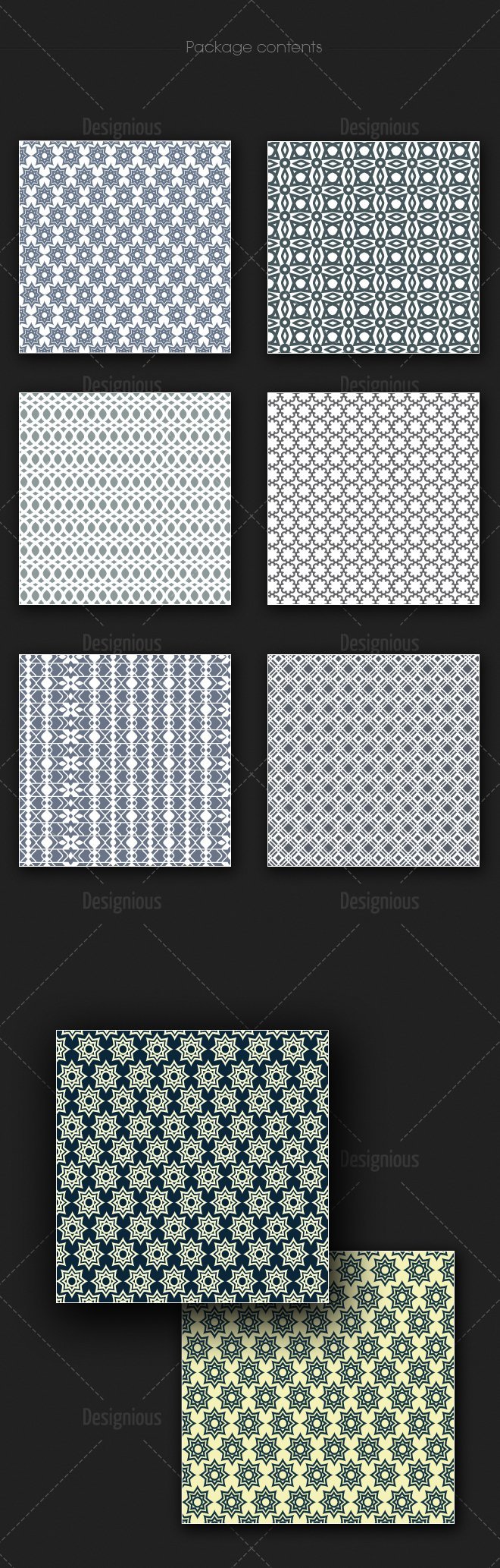 Awesome vector patterns: Best for your design look