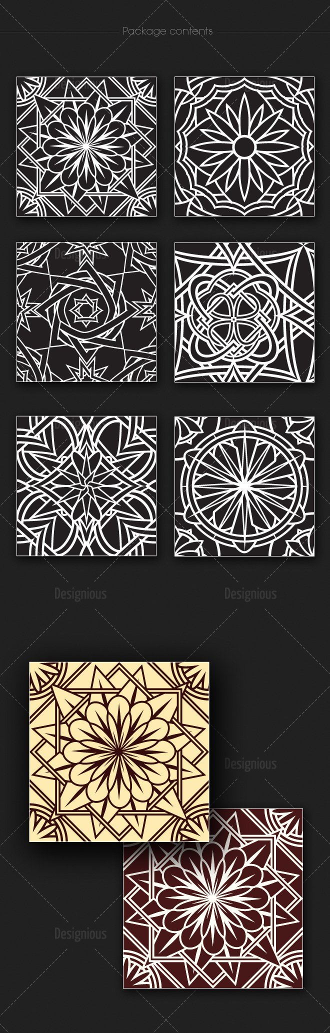 Awesome vector patterns: Best for your design look