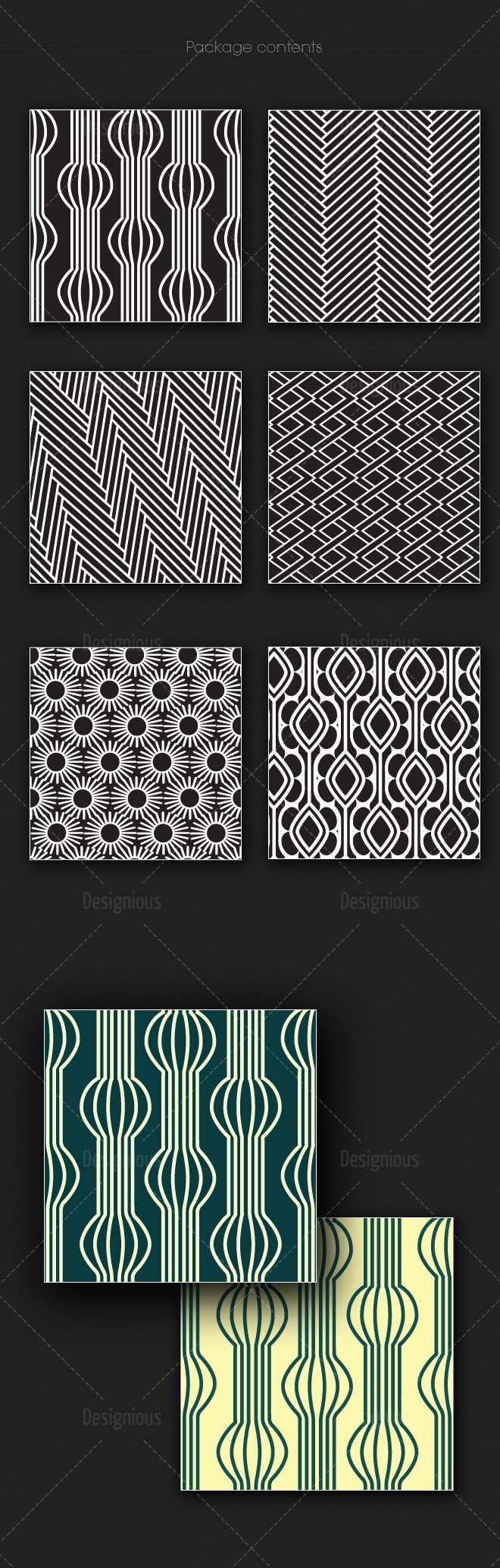 Awesome vector patterns: Best for your design look