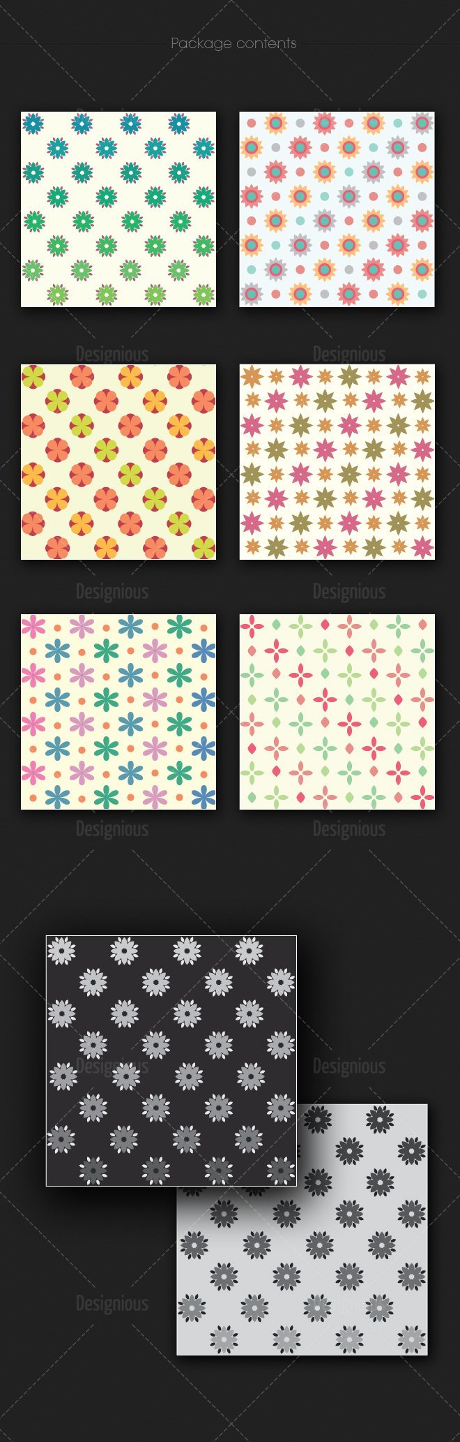 Awesome vector patterns: Best for your design look