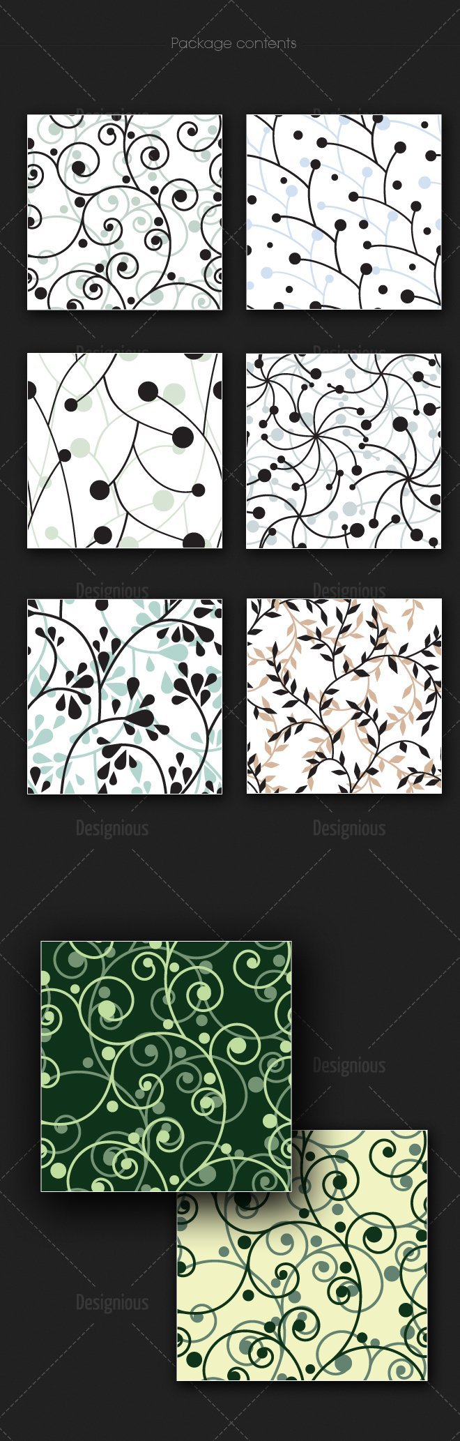 Awesome vector patterns: Best for your design look