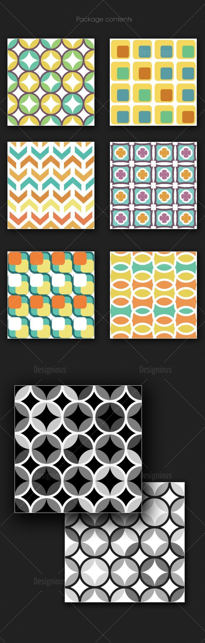 Awesome vector patterns: Best for your design look
