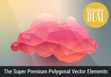 Monday Special: The Super Premium Polygonal Vectors Set