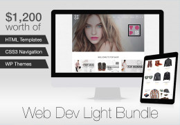 HTML5 Template & CSS3 Navigation | InkyDeals