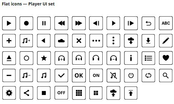 Vectorial SVG icons | InkyDeals