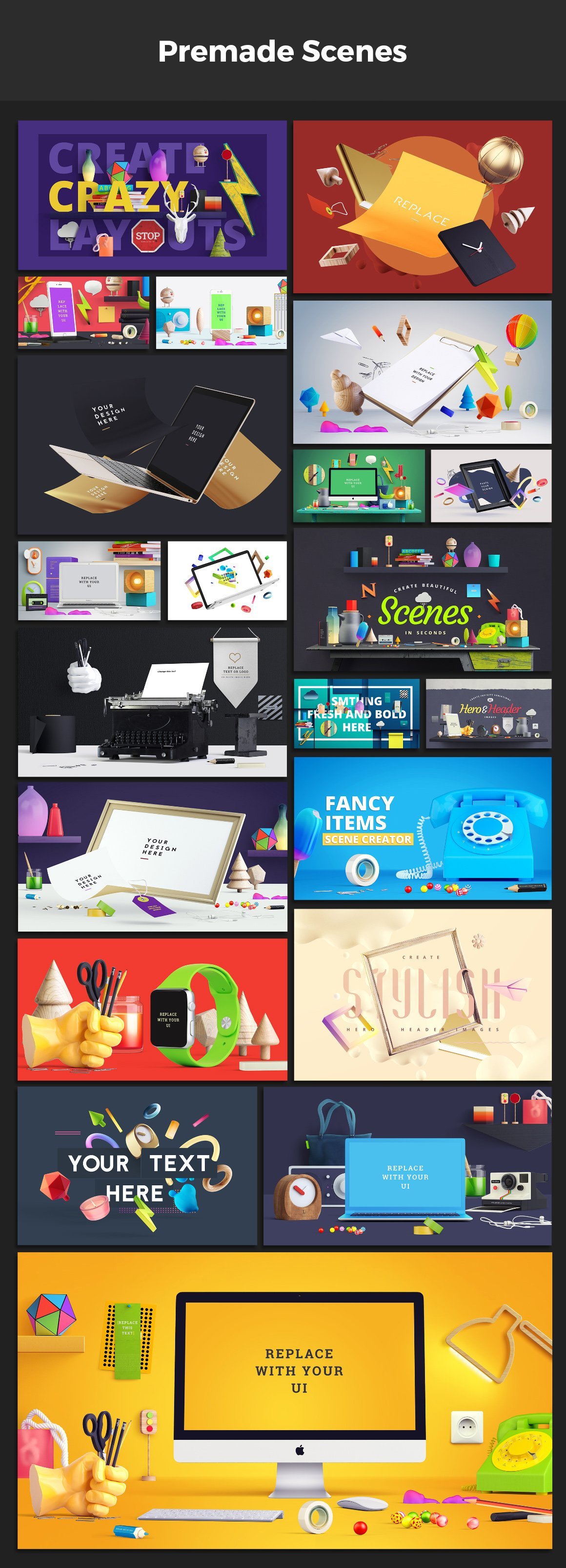 Fancy Scene Generator with an Extended License - Only $21 - Inkydeals