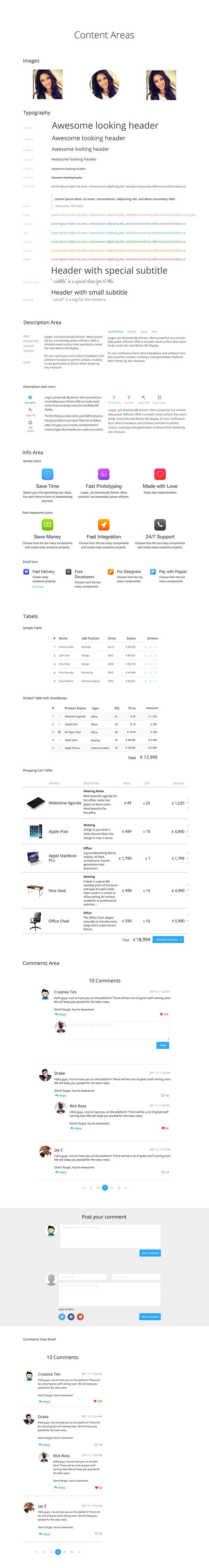 Premium Bootstrap UI Kit - Get Shit Done Kit PRO - Inkydeals