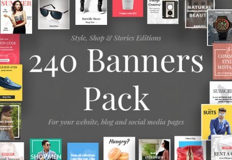 Awesome Banners Pack - For Your Site, Blog & more