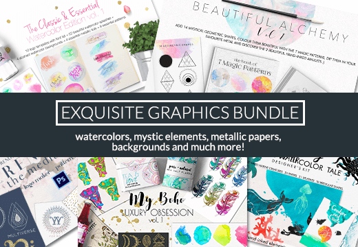 Versatile Graphics Bundle with 100s of Vibrant Resources