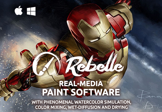 Rebelle: Real Media Paint Software - Extended License