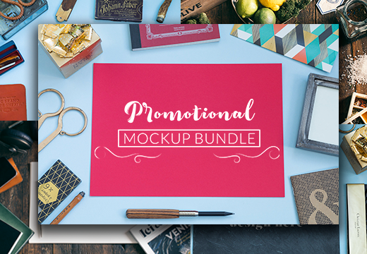 Promotional Mockup Bundle | InkyDeals