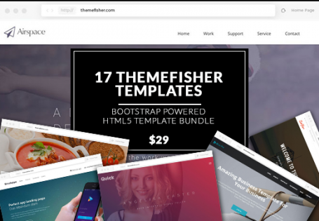 Bootstrap Powered HTML5 Template | InkyDeals