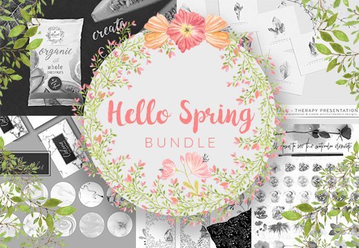 Hello Spring Bundle - Only 39 - InkyDeals Buy this bundle now!