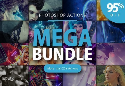 27 Photoshop Action Bundle - Only $49 - InkyDeals