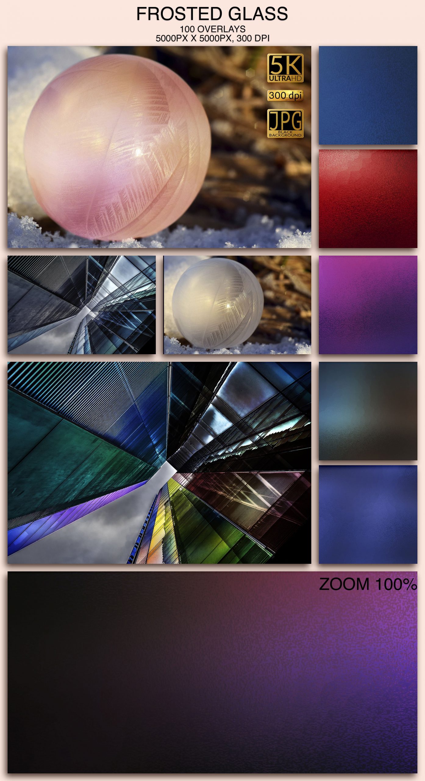 1100+ Unique Photoshop Overlays Bundle - Extended License