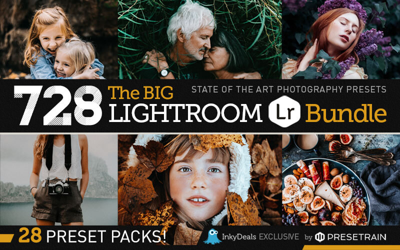 728 Lightroom Presets Bundle - InkyDeals