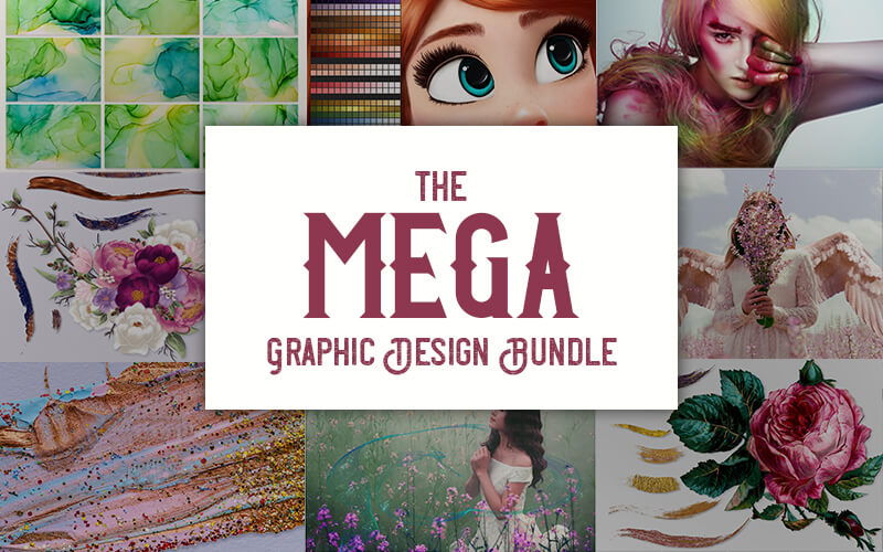 The Mega Graphic Design Bundle - InkyDeals