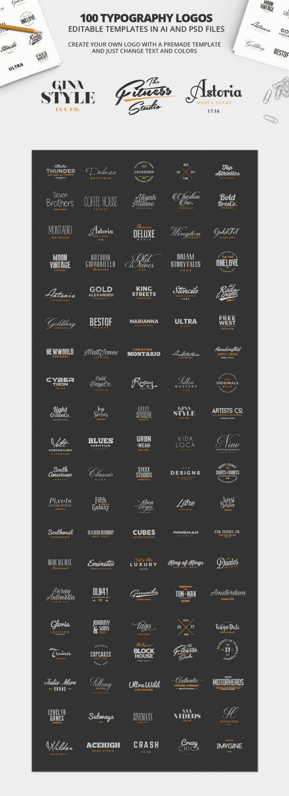 Logo Design Bundle: All In One Logo Creation Kit - Inkydeals