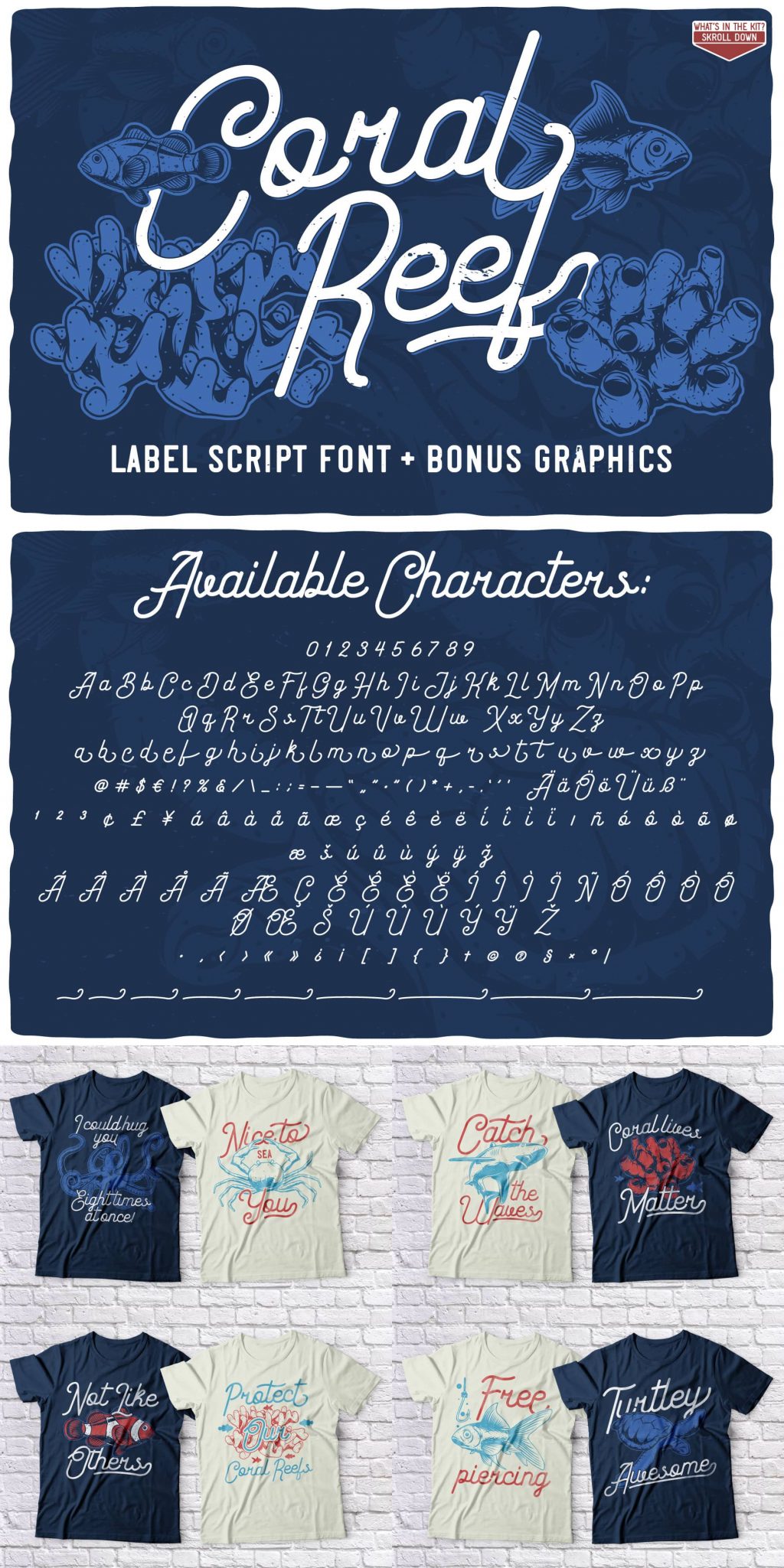 Vintage Font Bundle With 100+ Graphic Elements | DF