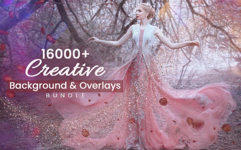 The Creative Background and Overlays Bundle - InkyDeals