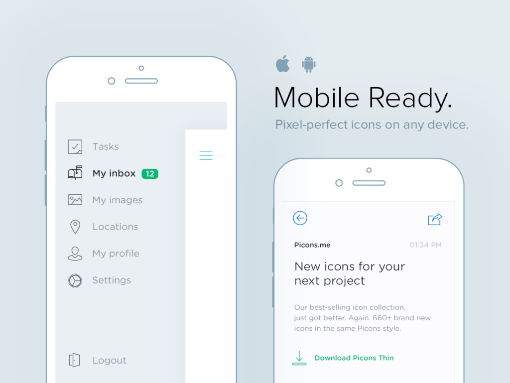 Picons: 2840 Icons Set | InkyDeals